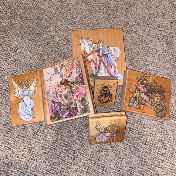 Art | Large Small Art Stamps Selling As A Group | Poshmark